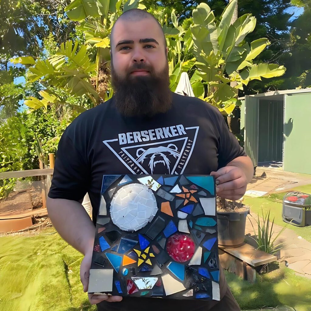 Mosaic Art Classes Brisbane | Mosaic Art Workshop | Tamborine Glass Blowing